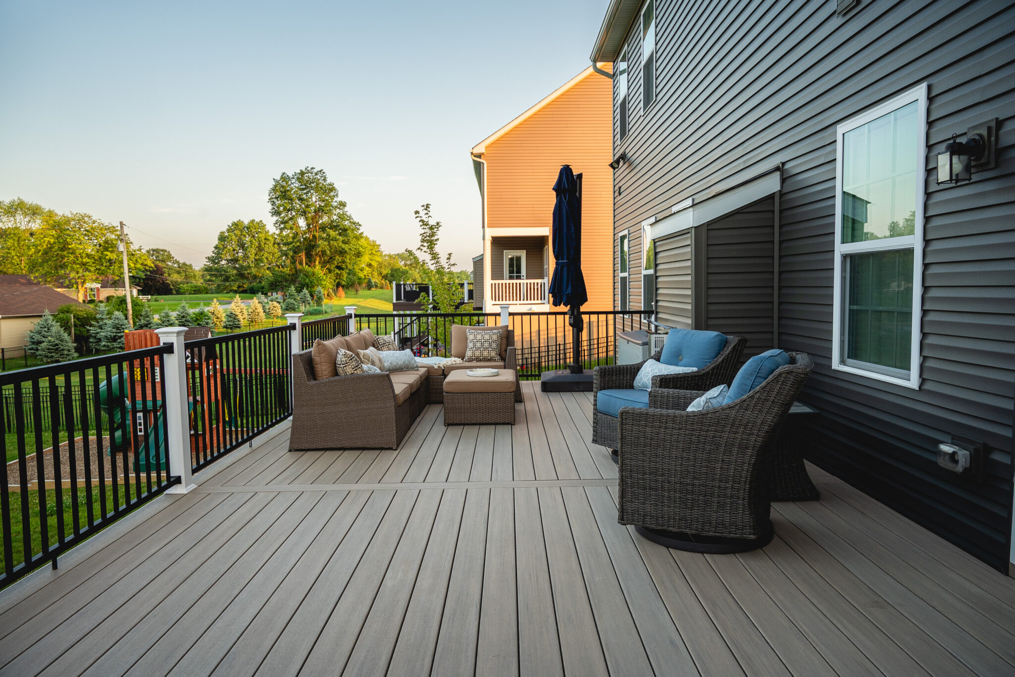 The Pros and Cons of Composite vs. Wood Decking - Stump's Decks & Porches